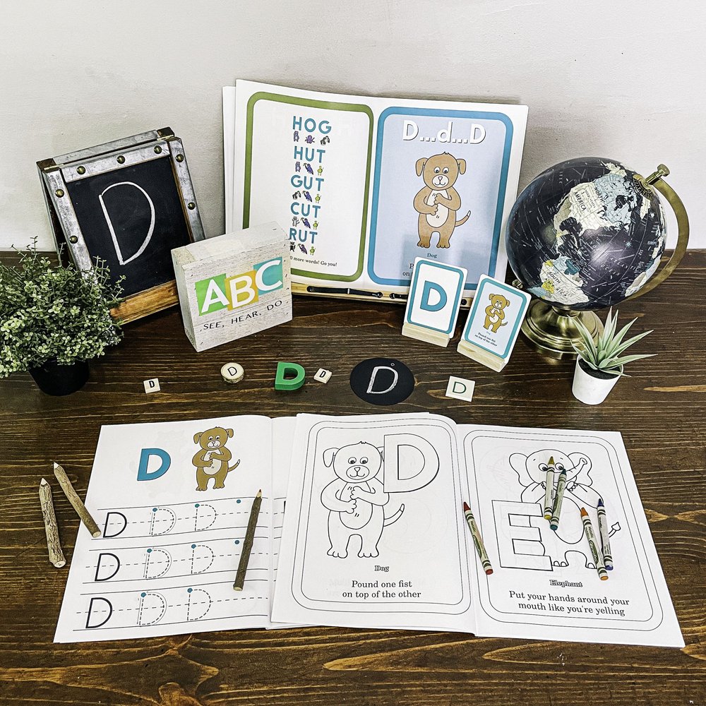 Alphabet Fun with Letter D — ABC See, Hear, Do