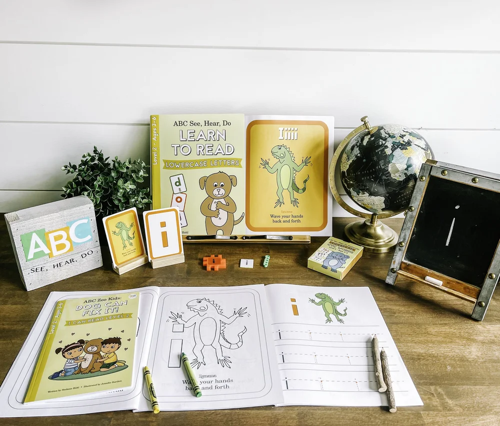 Light up Literacy with Lowercase Letter i — ABC See, Hear, Do