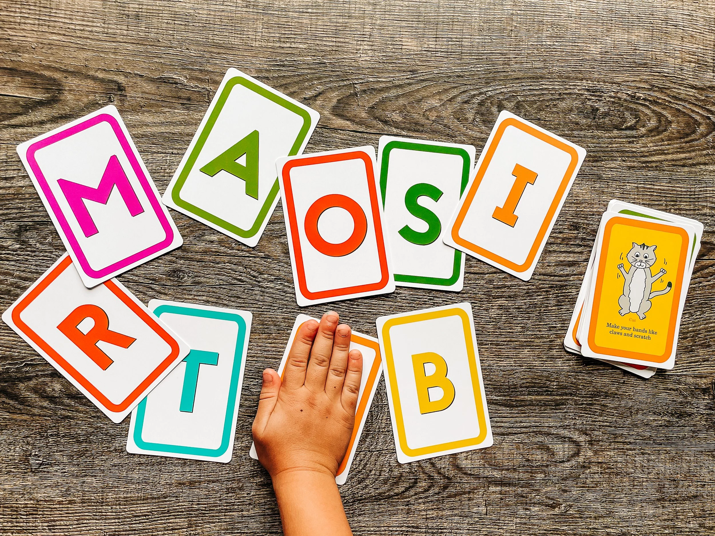 7 Ideas for Using ABC See, Hear, Do Flashcards: Uppercase Letters Level ...