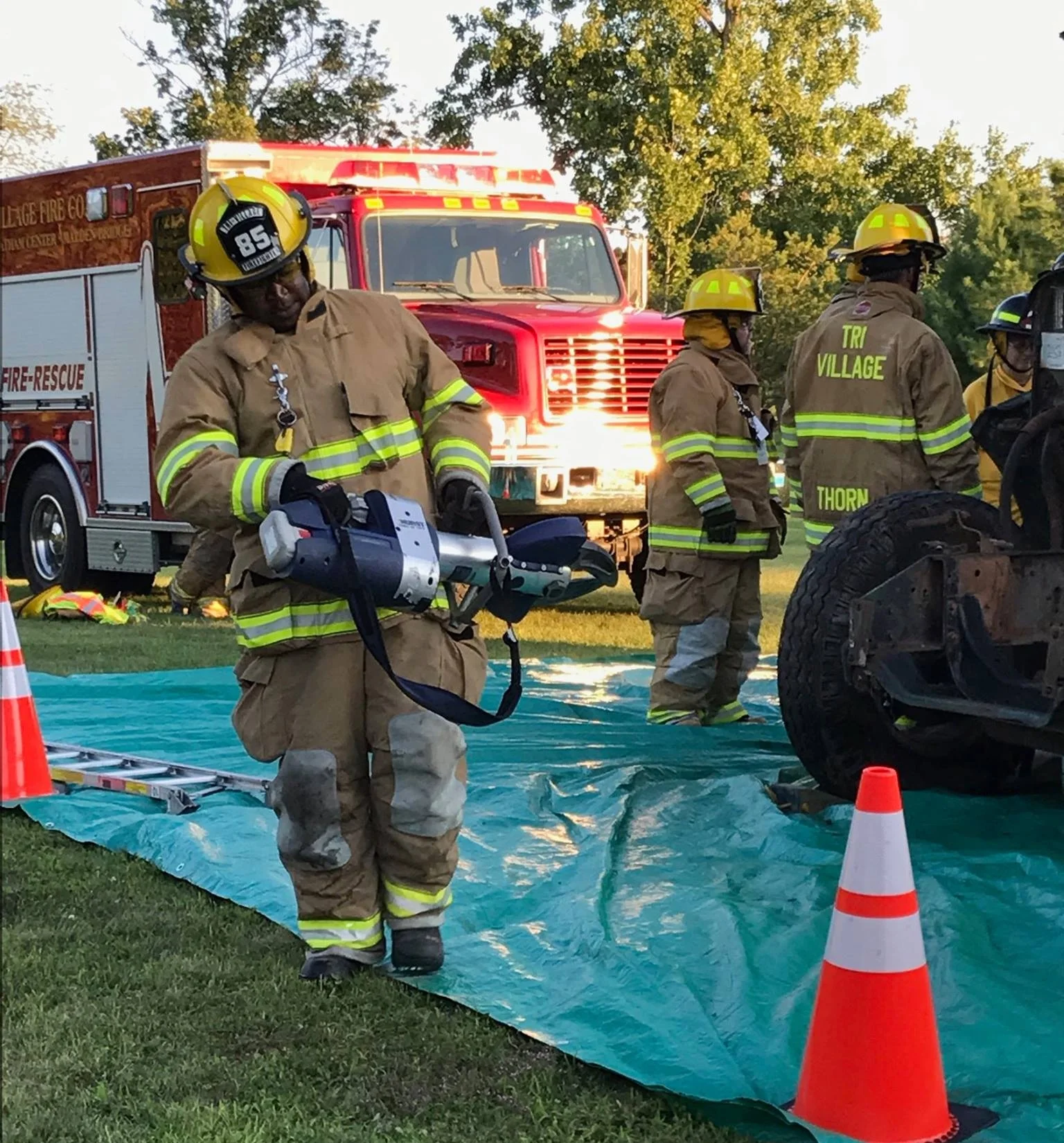 History — Tri-Village Fire Company