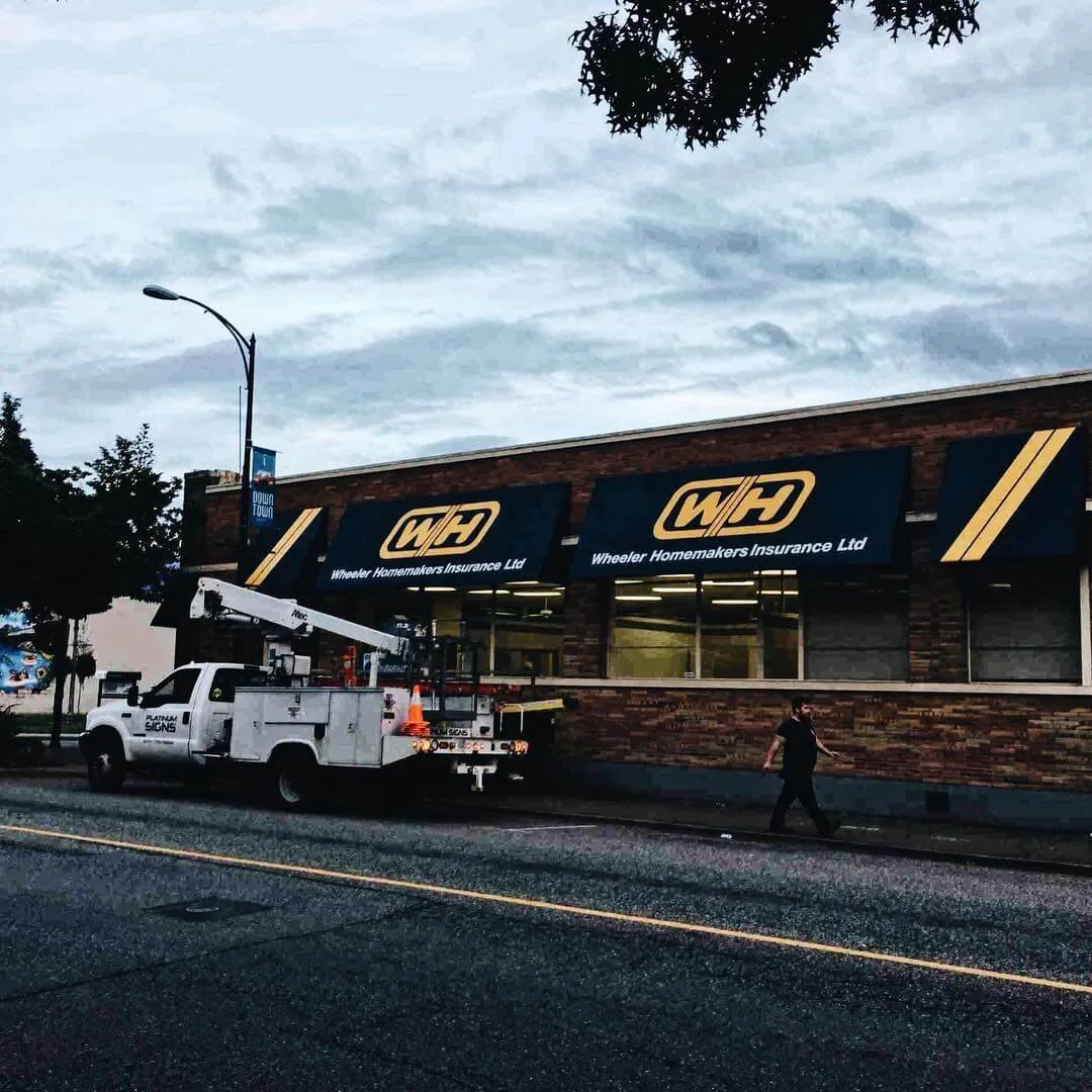 Commercial Awnings | Residential Awnings-Platinum Signs Ltd ...
