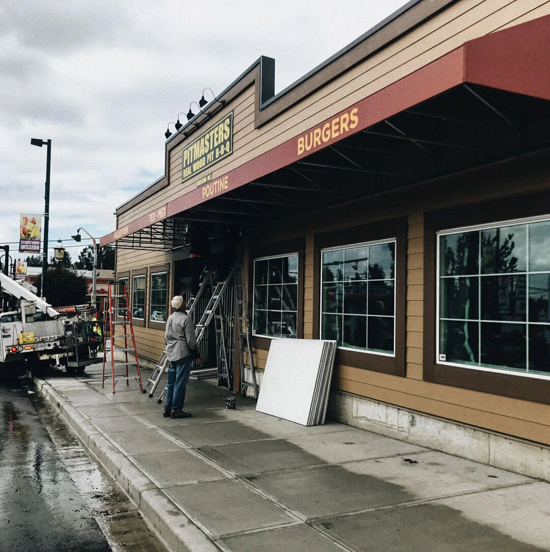 Commercial Awnings | Residential Awnings-Platinum Signs Ltd ...