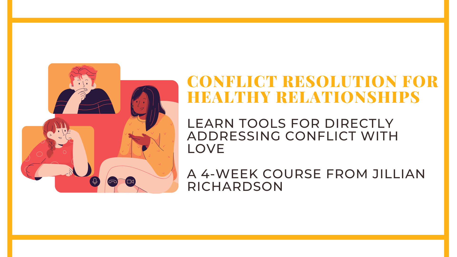 Conflict Resolution For Healthy Relationships — The Joy List