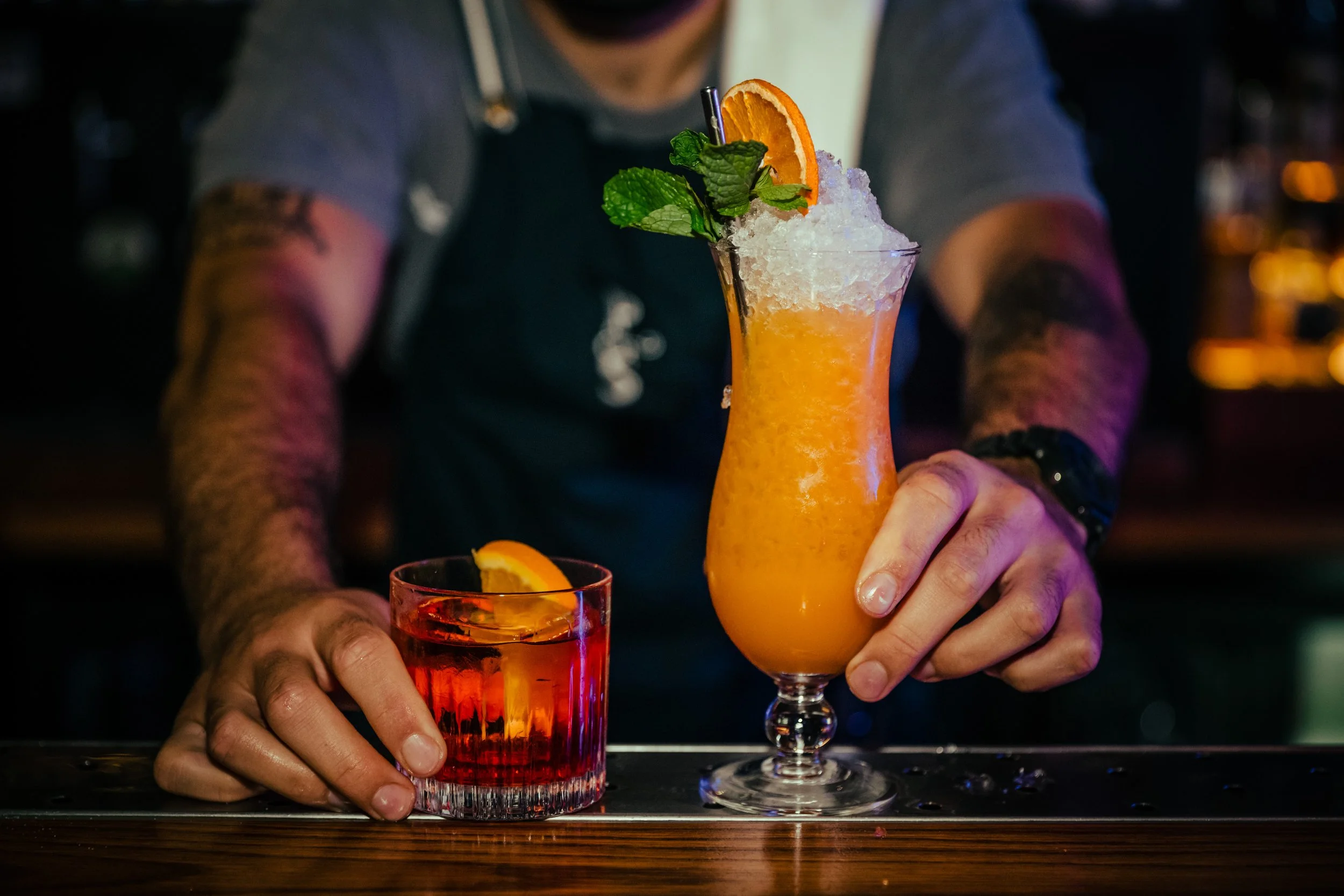 Menu | Bespoke Cocktail Rooftop Bar | Parasol & Swing