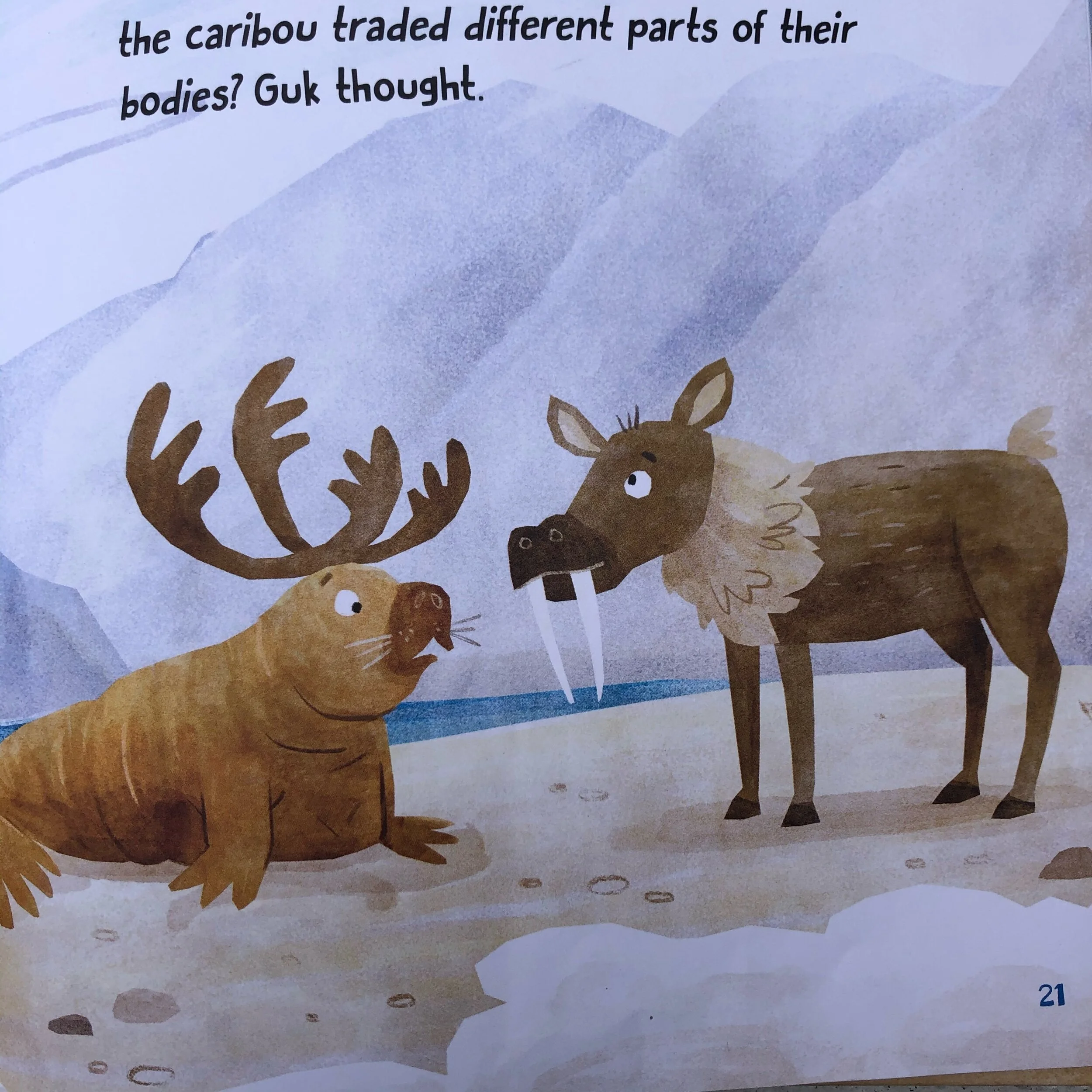 An Inuit Origin Story - A Creative Retelling — STORYTIME WITH STEPHANIE