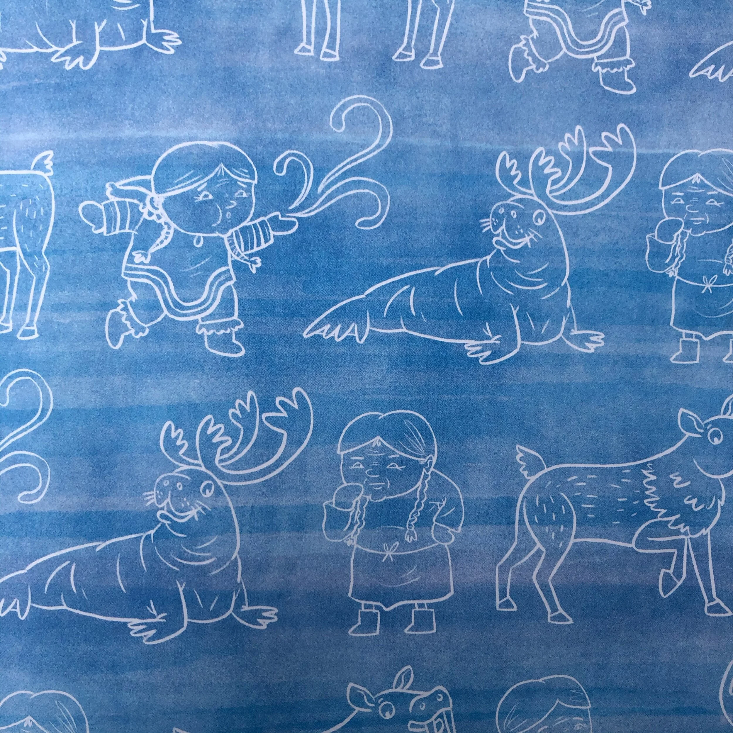 An Inuit Origin Story - A Creative Retelling — STORYTIME WITH STEPHANIE