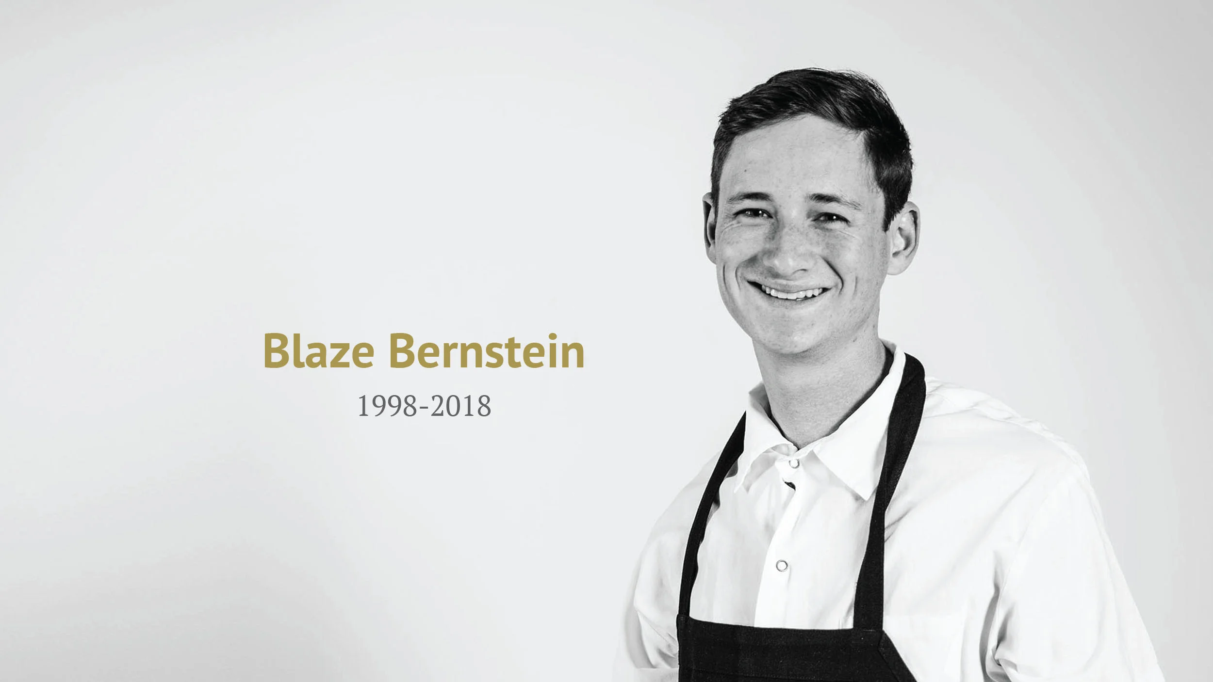 Blaze Bernstein Official Blog | Blaze Bernstein Obituary