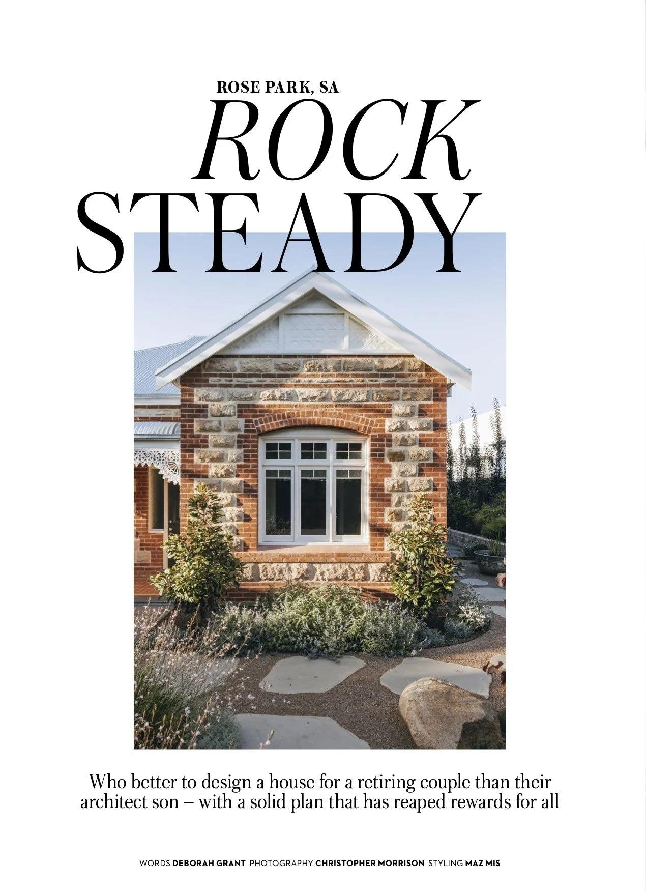 James Allen Architect | Inside Out: Rock Steady