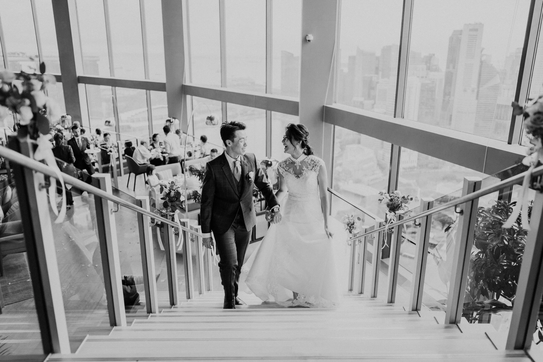 Wedding - Kayla & Miles - SKAI Restaurant — Juan Chan Photography