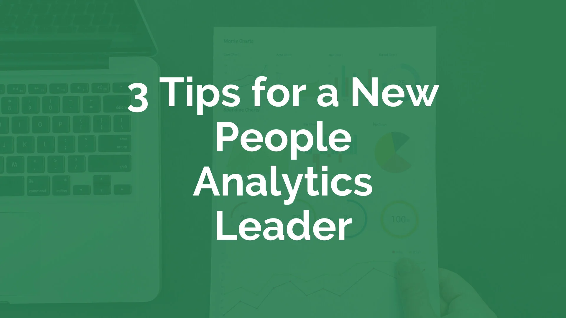 3 Tips for a New People Analytics Leader | myHRfuture