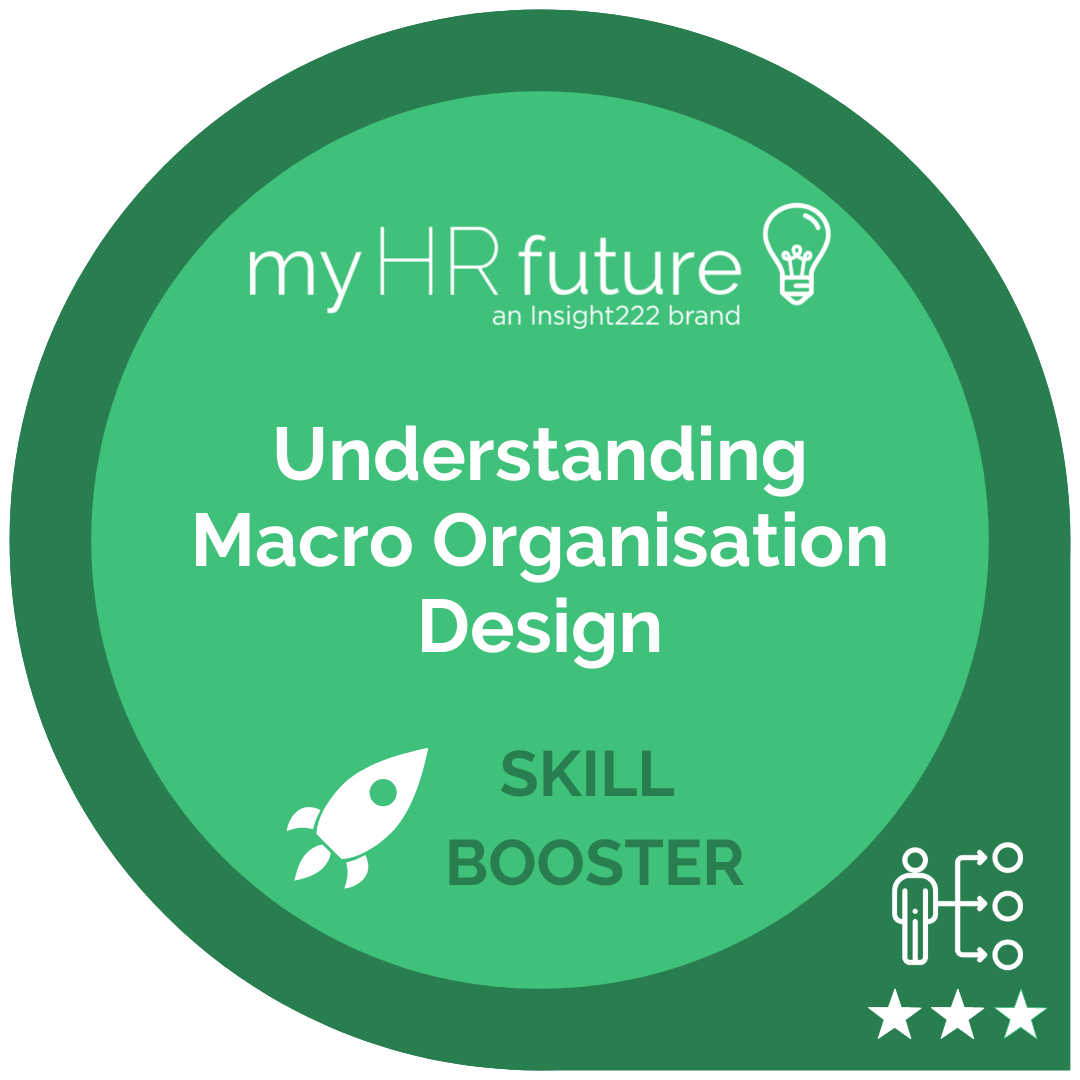 Understanding Data-Driven Macro-Level Organisation Design | myHRfuture