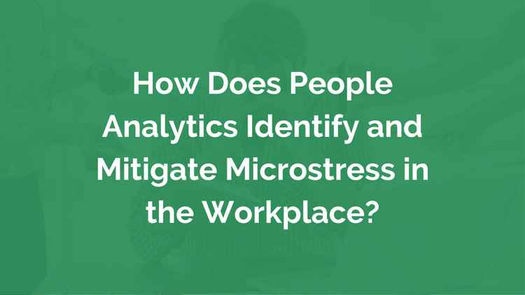 How Does People Analytics Identify and Mitigate Microstress in the ...