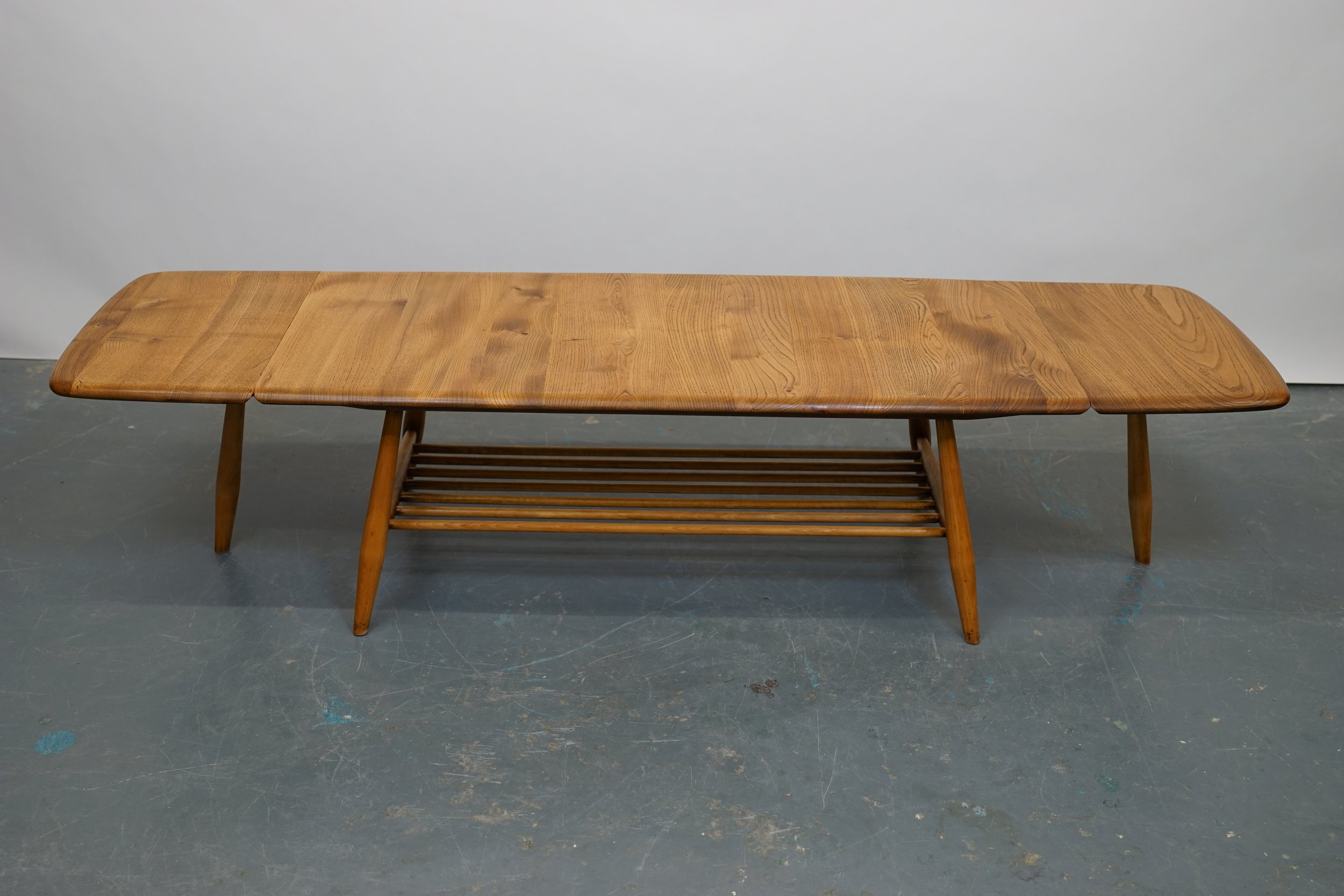 Ercol Model 456 Drop Leaf Extending Coffee Table - Circa 1957 Old Old ...