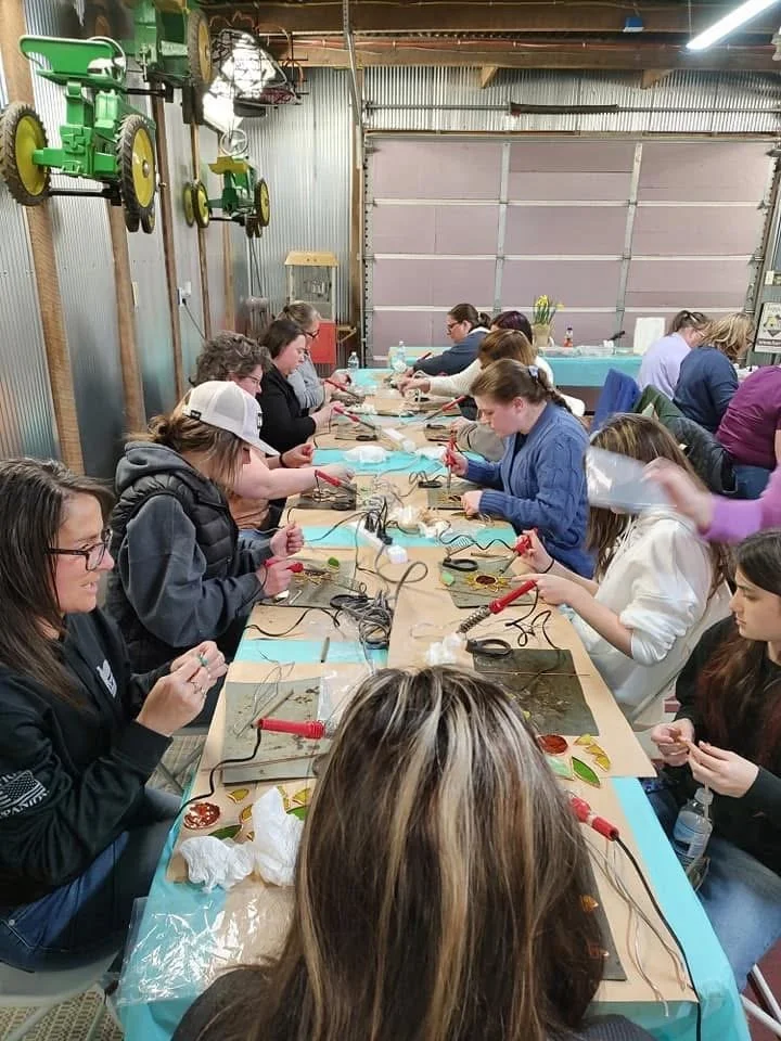 Sunflower Stained Glass — Star Bright Farm