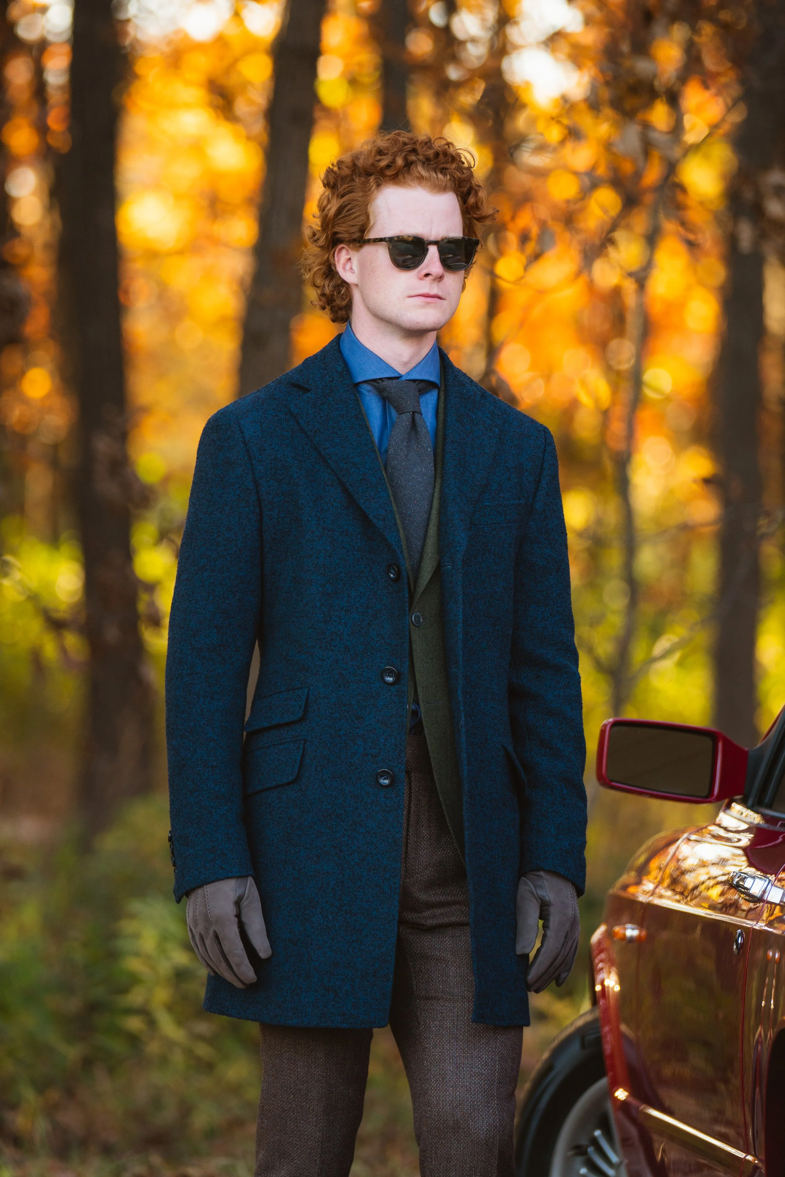 Custom Topcoats and Overcoats in Chicago & San Francisco