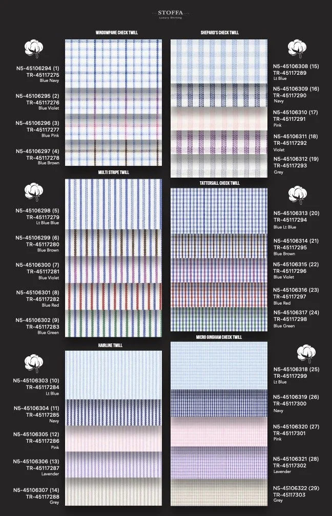 Custom-Tailored Dress Shirts in Chicago & San Francisco