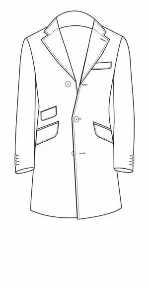 Custom Topcoats and Overcoats in Chicago & San Francisco