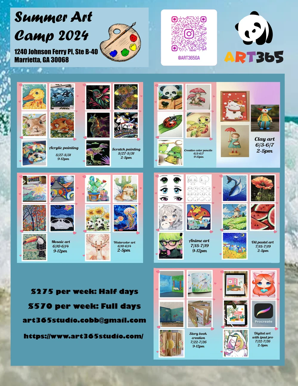 Art Class and Art Camp in Marietta, East Cobb