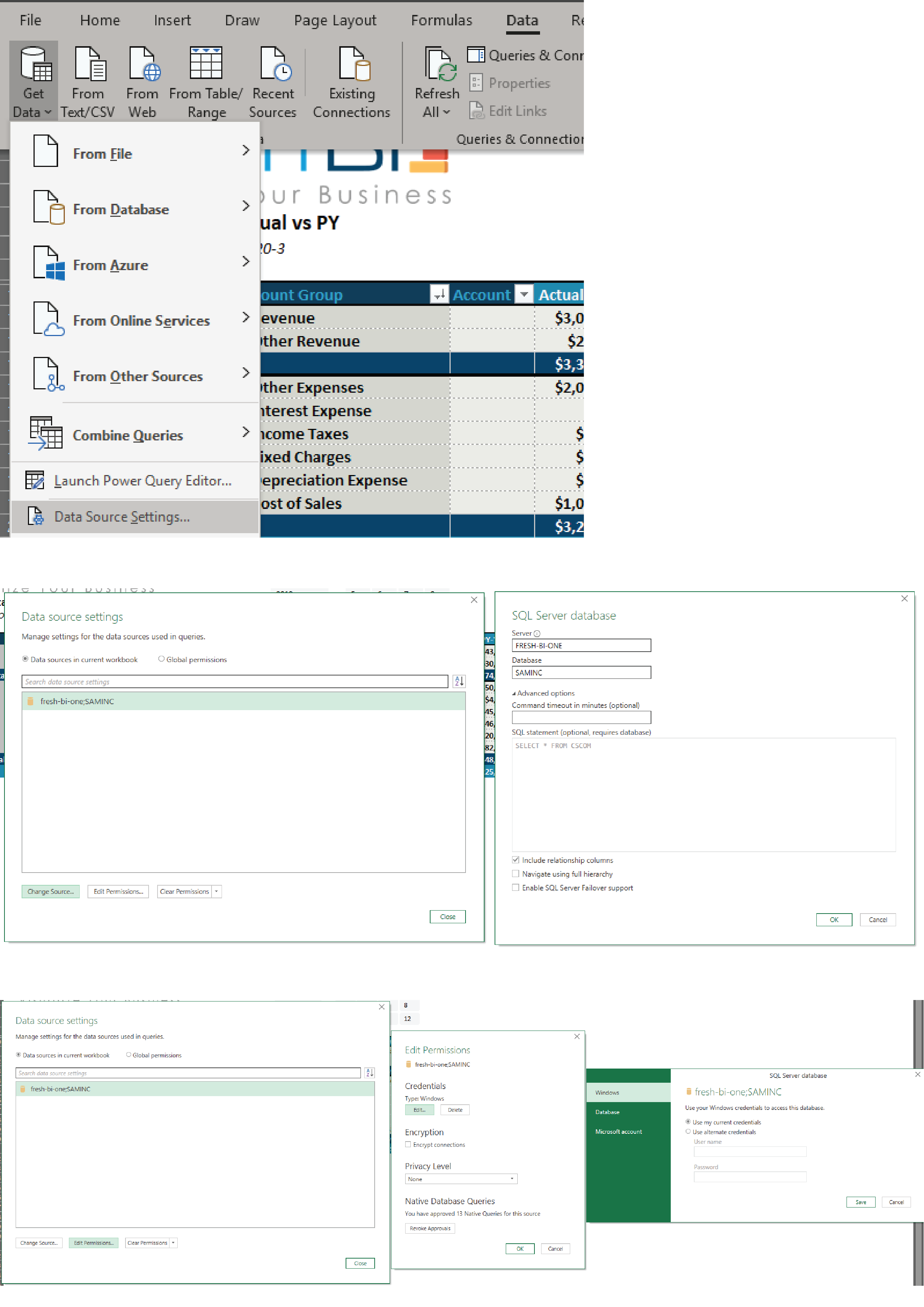 Financial Reporting Templates Excel