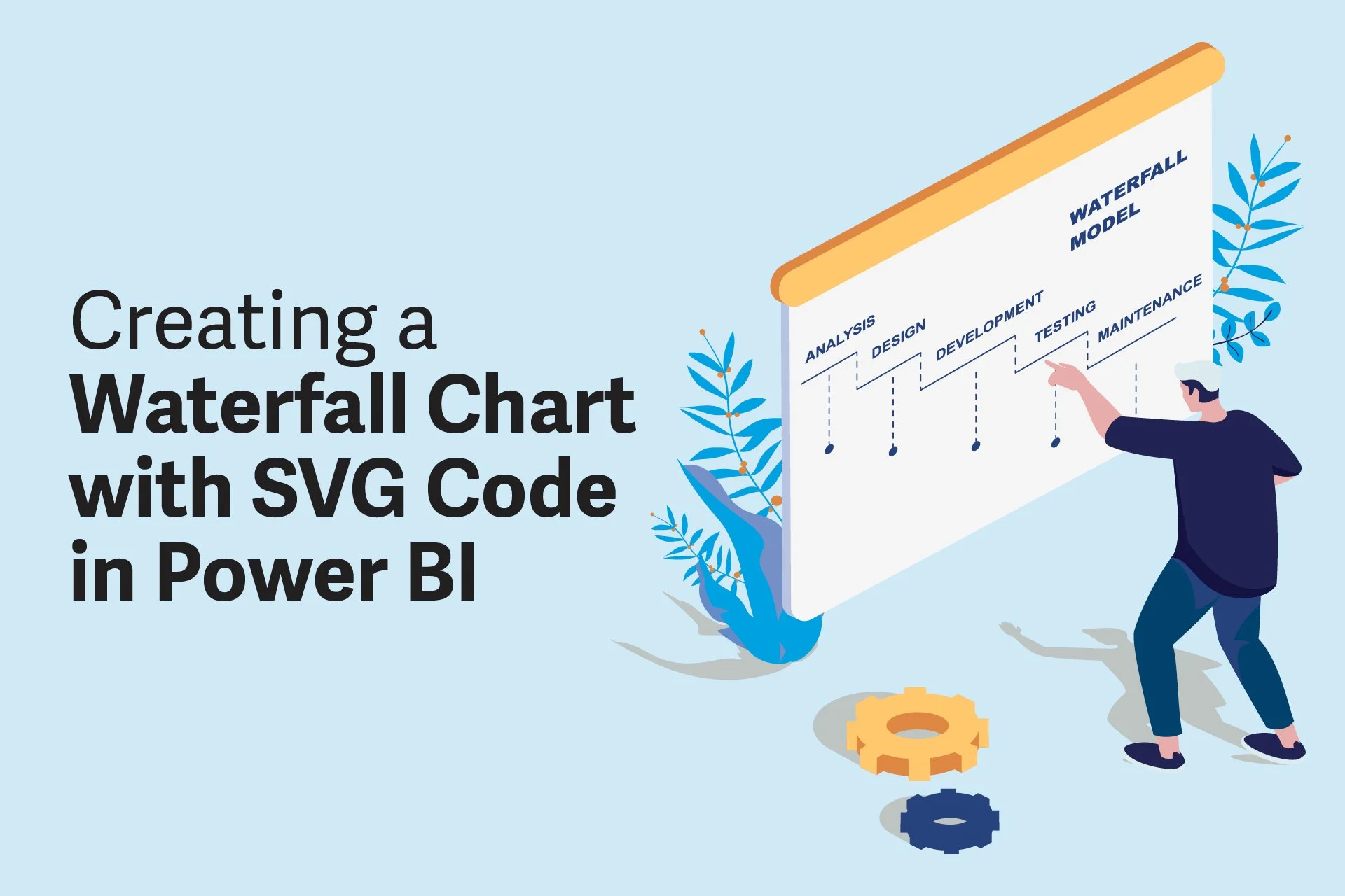 Creating a Waterfall Chart with SVG code in Power BI | Transformative ...