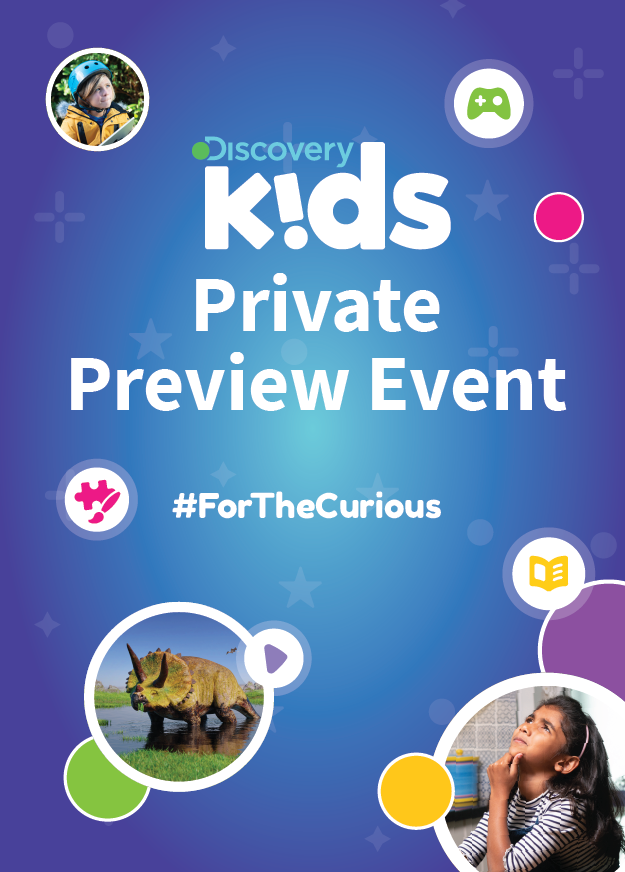 Discovery Kids Launch Event — Rebecca Olson Art Direction & Design