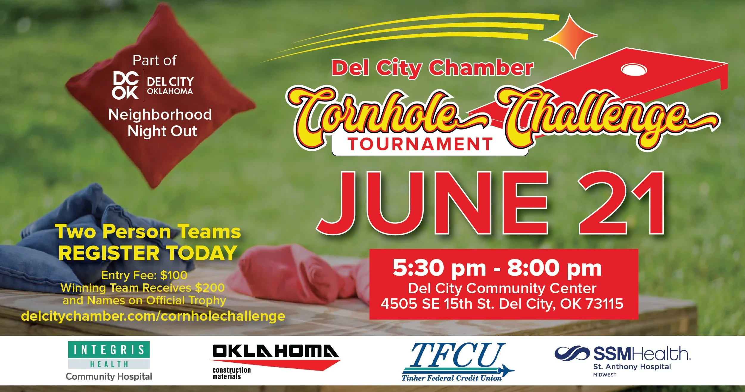 Cornhole Challenge — Del City Chamber of Commerce