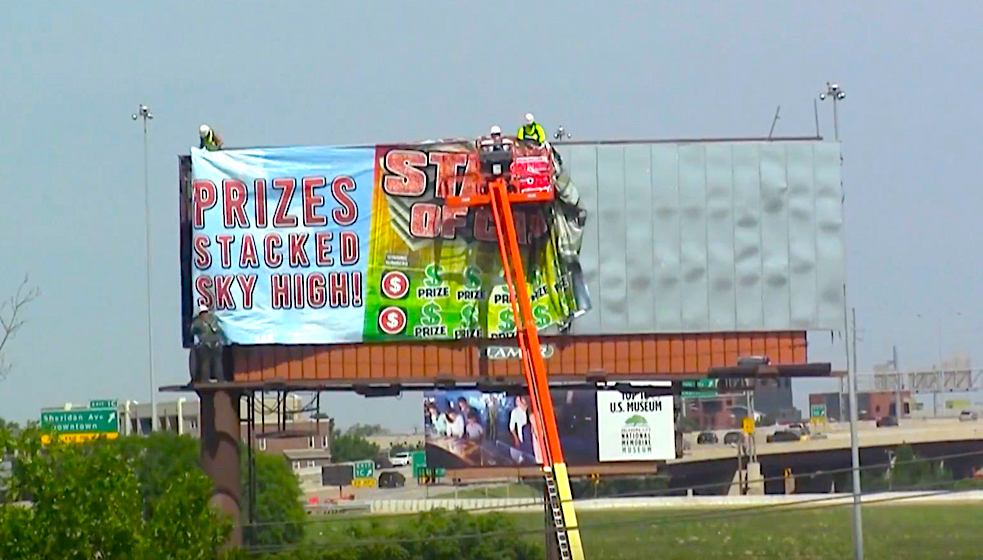 Watch this fascinating 2-minute time lapse video of an Oklahoma Lottery ...