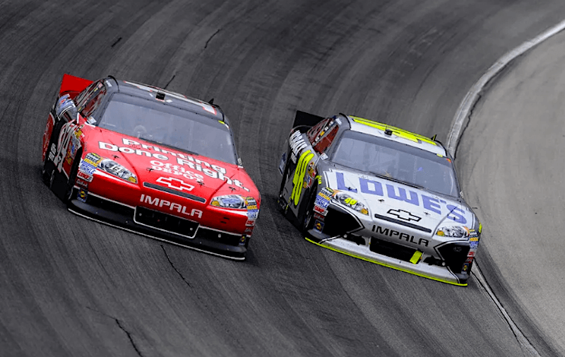 The largest scratch-off ticket ever made was over 9 stacked Nascar race ...