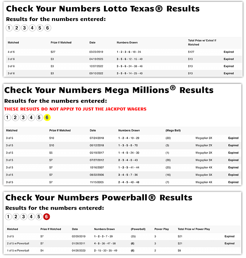Have lottery numbers 1-2-3-4-5-6 ever won, even the jackpot? We checked ...