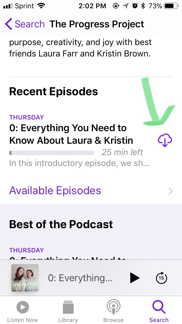 The Progress Project — What's a Podcast?