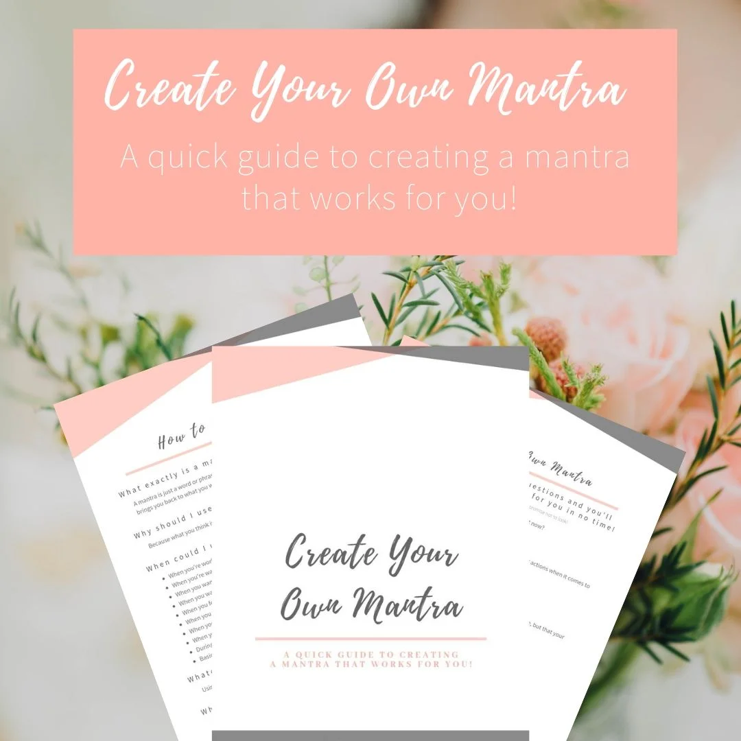 Free Create Your Own Mantra Worksheet — The Progress Project