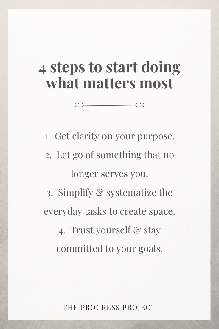 Ep. 95 Make Progress on What Matters Most — The Progress Project
