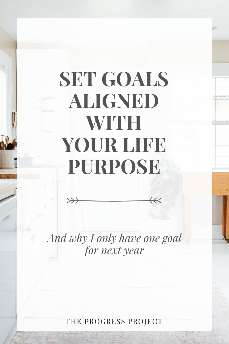 Ep. 97 Purpose-Oriented Goal Setting — The Progress Project