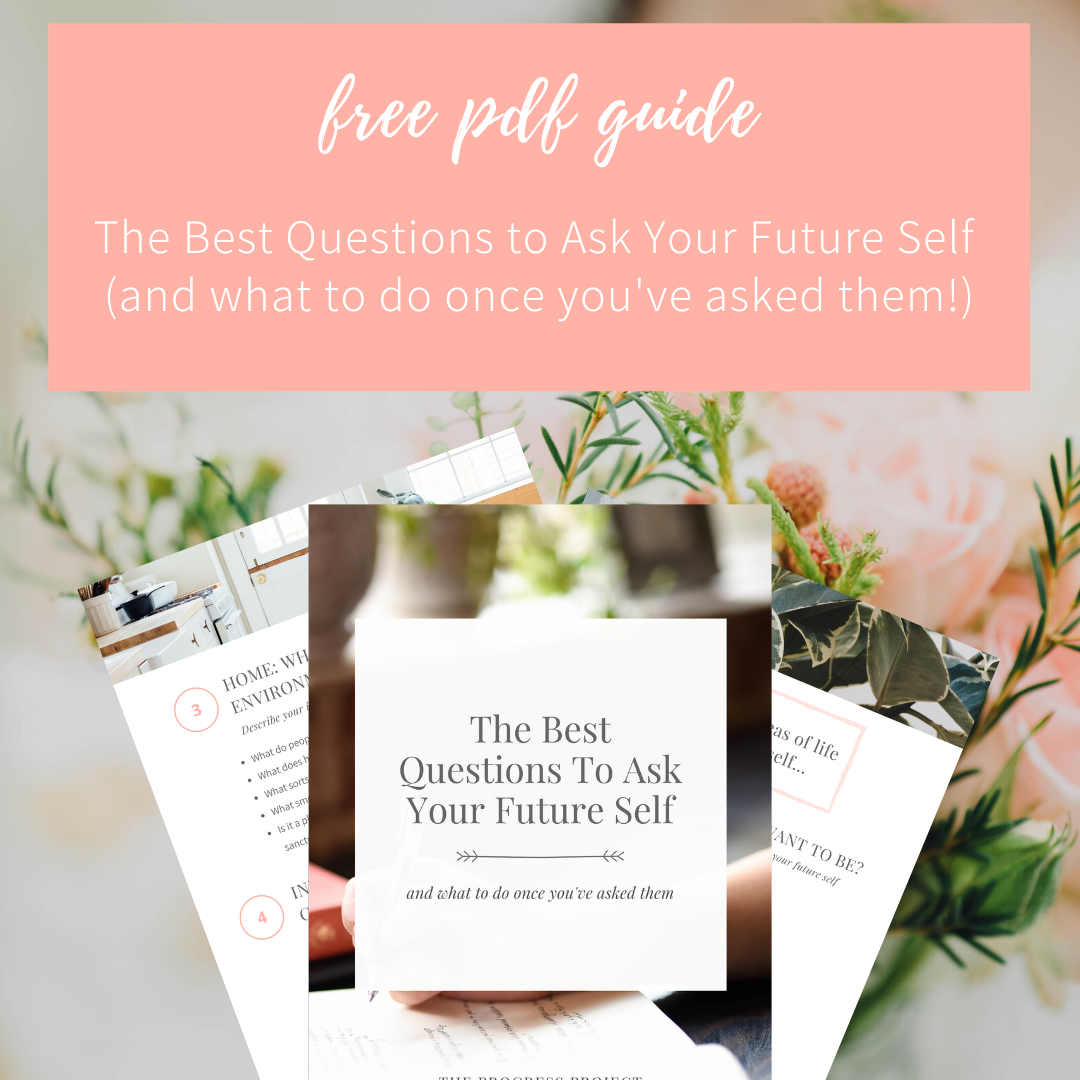 Free Guide The Best Questions To Ask Your Future Self — The Progress