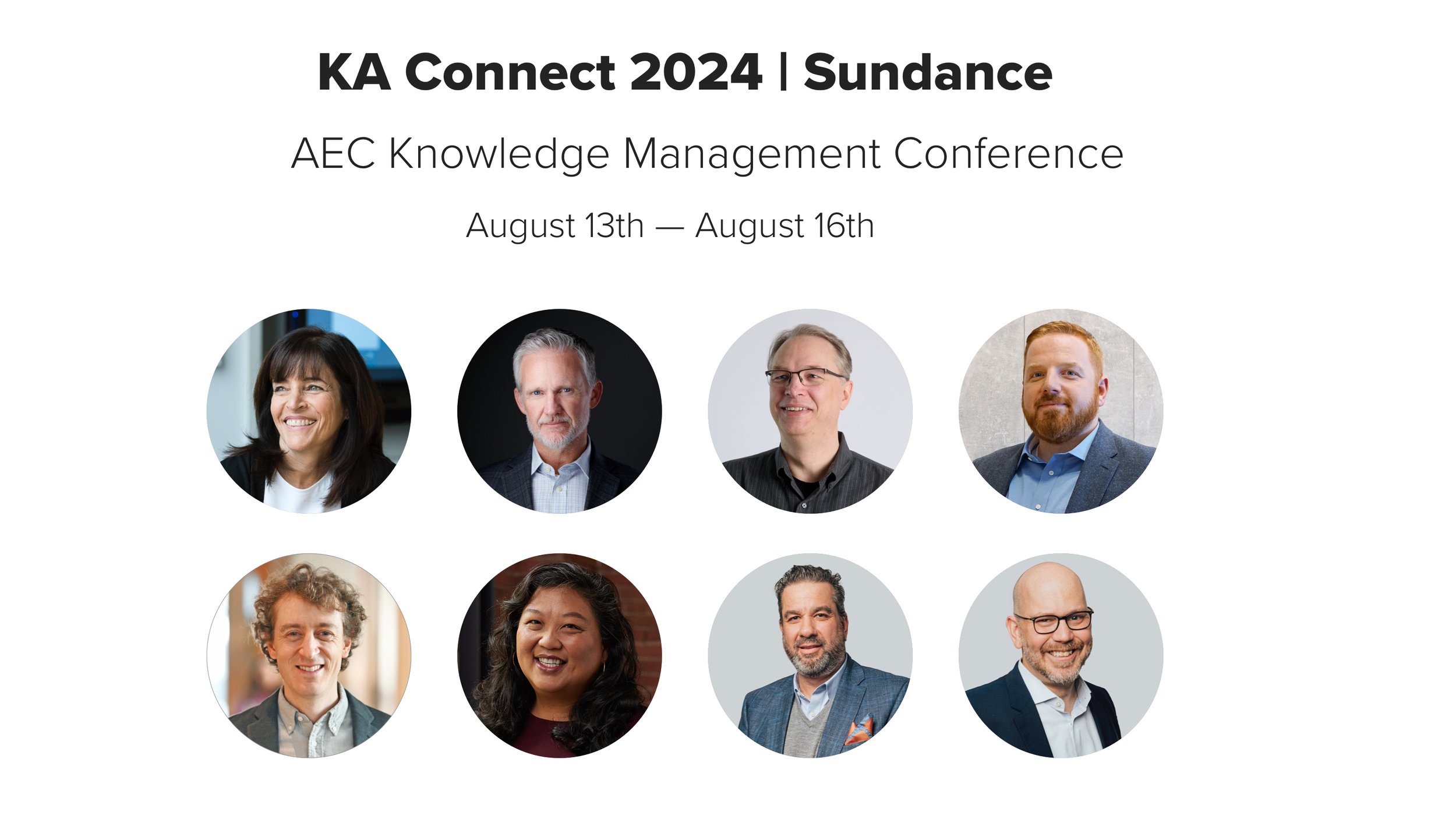 KA CONNECT 2024 | Speakers + Program — Knowledge Architecture