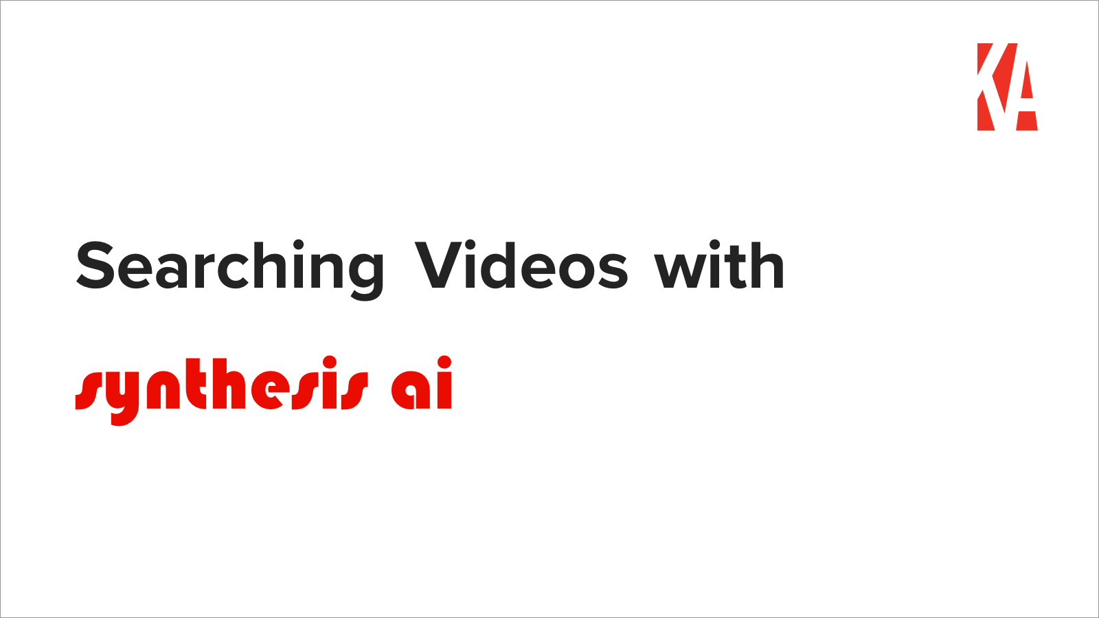 Synthesis AI Search Resource Center — Knowledge Architecture