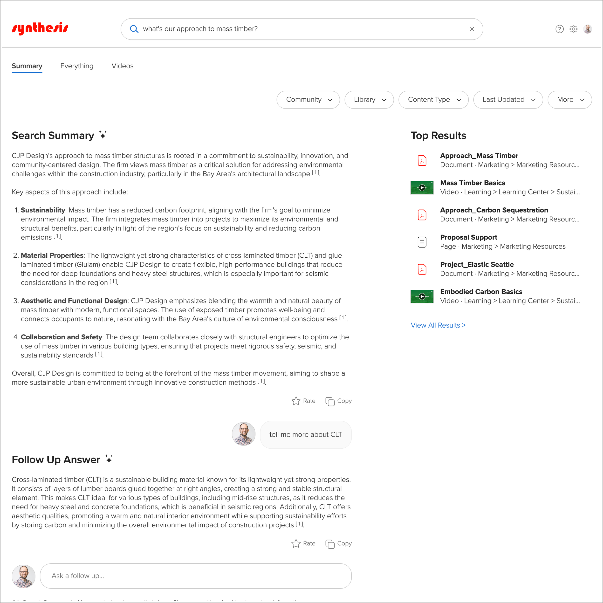 Synthesis: The Leading Intranet Solution for Architecture, Engineering ...