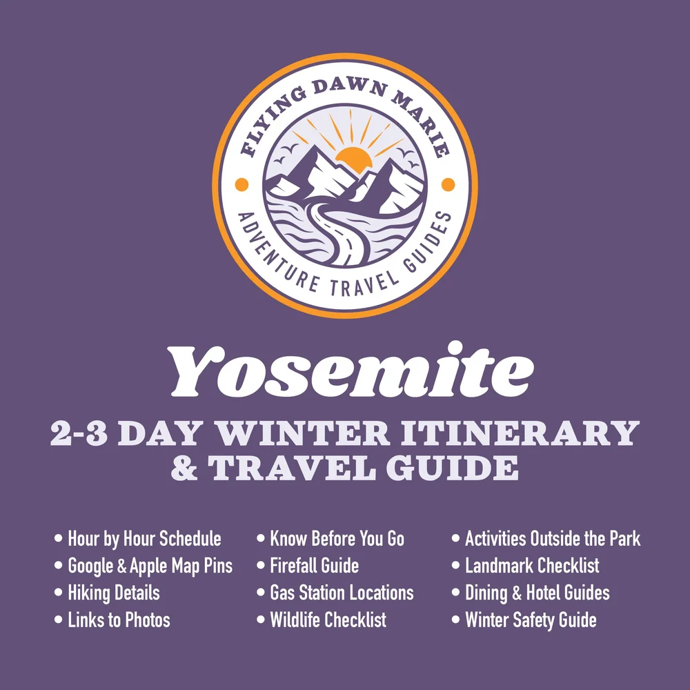 Yosemite 2-3 Day Winter Itinerary & Travel Guide - Hiking, Dining ...