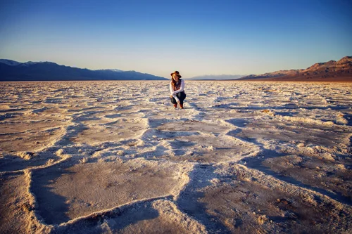 Badwater Basin at Sunrise, Sunset & Night (Death Valley National Park ...