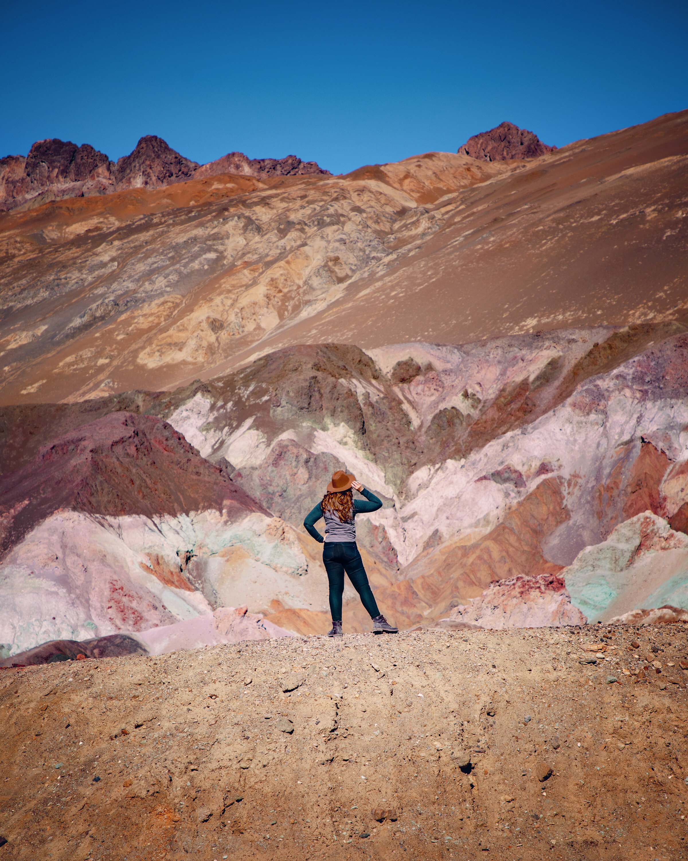 Artist's Drive - Death Valley's Most Colorful Loop — Flying Dawn Marie ...