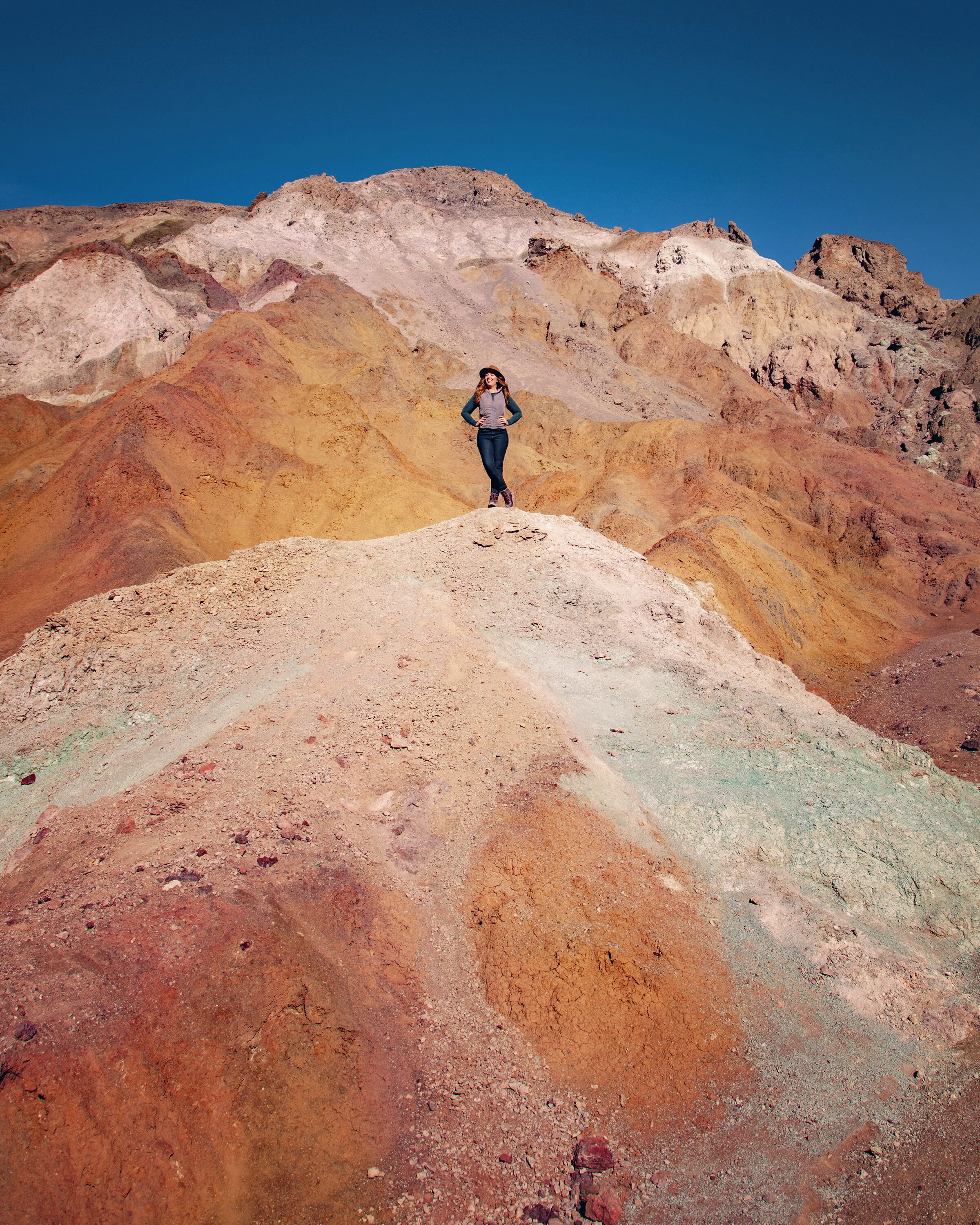 Artist's Drive - Death Valley's Most Colorful Loop — Flying Dawn Marie ...
