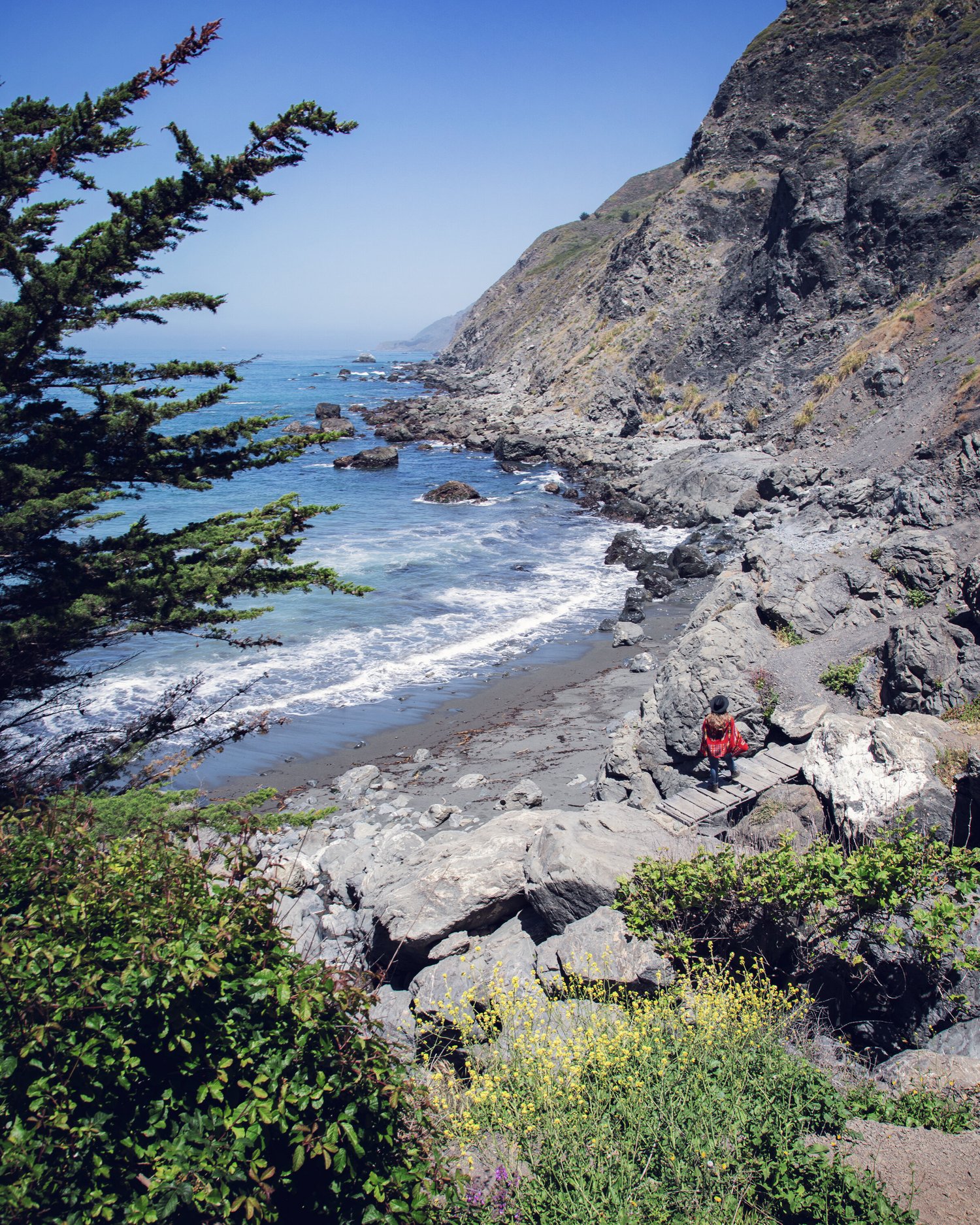 Ragged Point - Black Swift Falls Trail (Big Sur, CA) — Flying Dawn ...