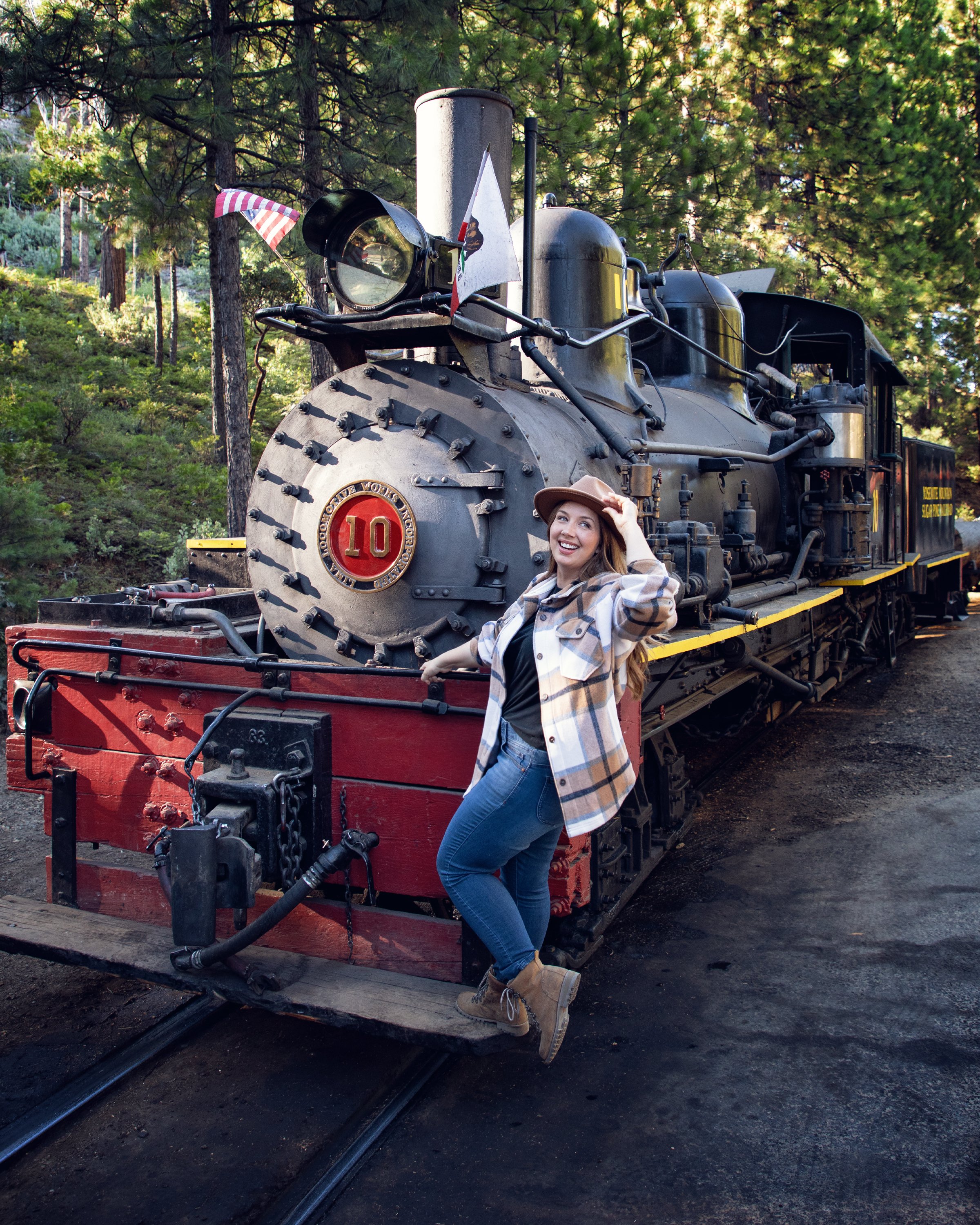 Moonlight Train Ride - Yosemite Mountain Sugar Pine Railroad — Flying ...