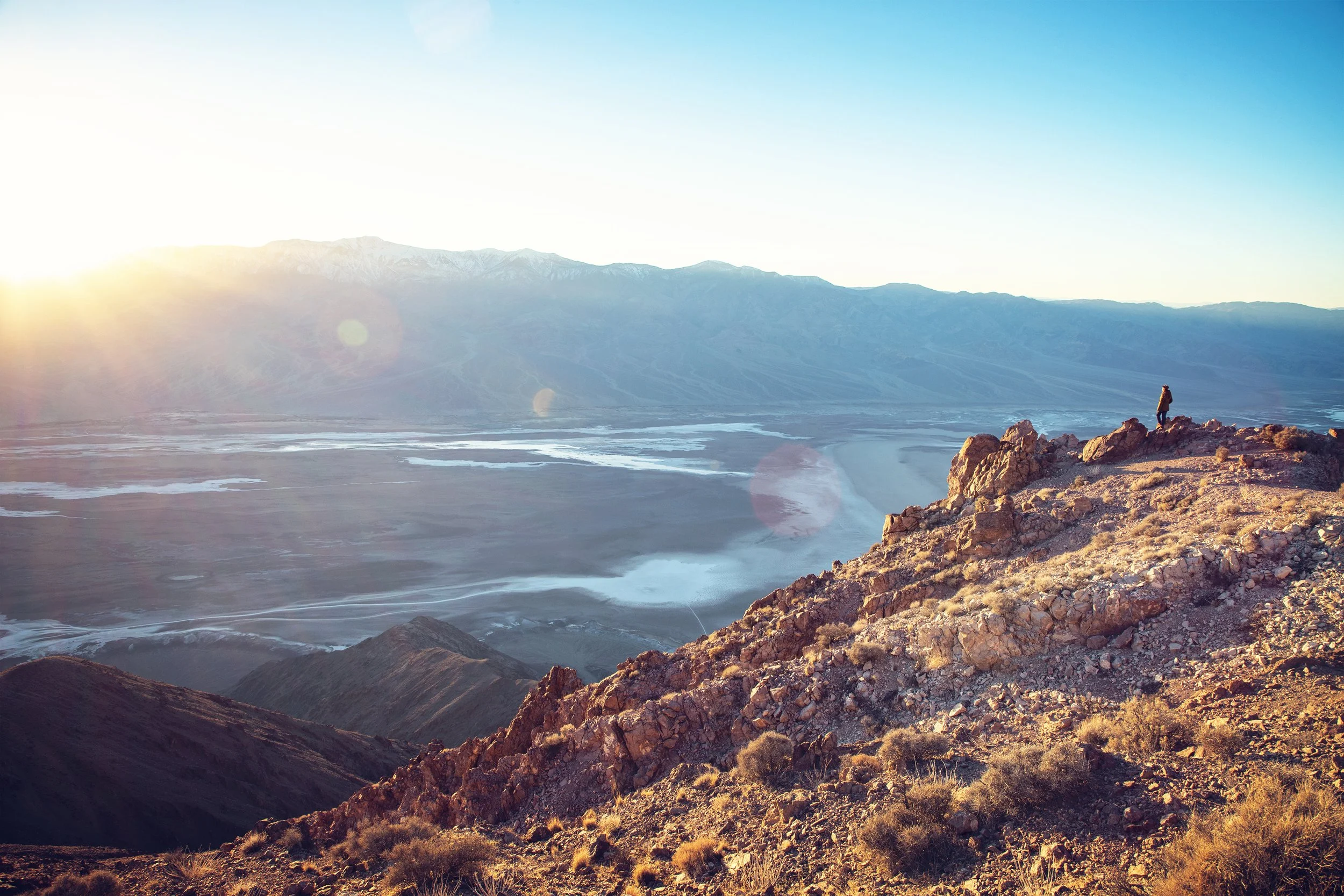 Sunset at Dante's View (Death Valley National Park) — Flying Dawn Marie ...