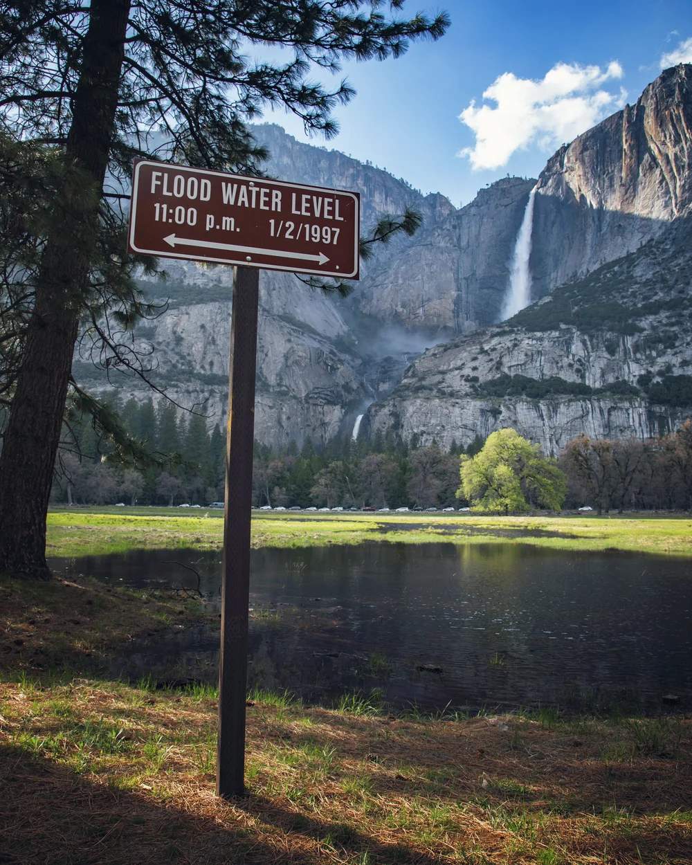 Current Flooding & Waterfalls in Yosemite Valley — Flying Dawn Marie ...