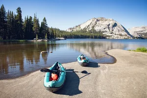 Kayaking on Tenaya Lake (Yosemite National Park) — Flying Dawn Marie ...