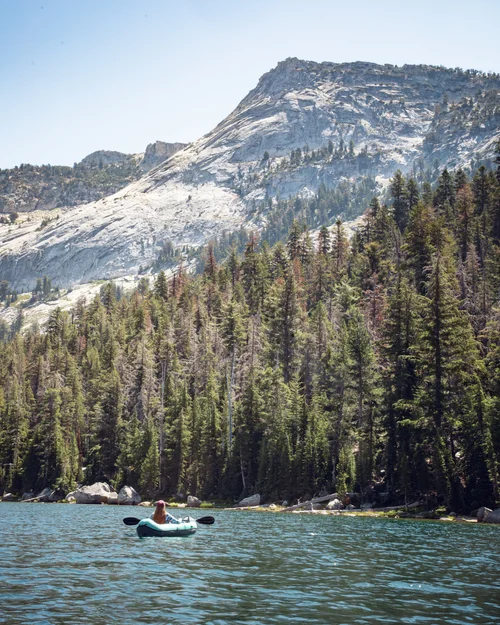 Kayaking on Tenaya Lake (Yosemite National Park) — Flying Dawn Marie ...
