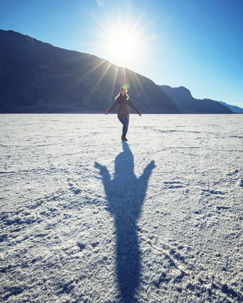 Badwater Basin at Sunrise, Sunset & Night (Death Valley National Park ...
