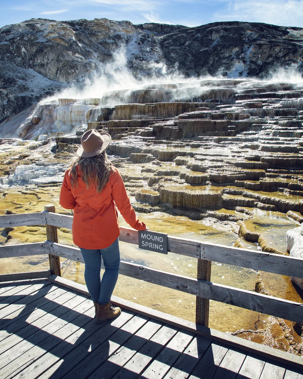 Mammoth Hot Springs (Yellowstone National Park) — Flying Dawn Marie ...