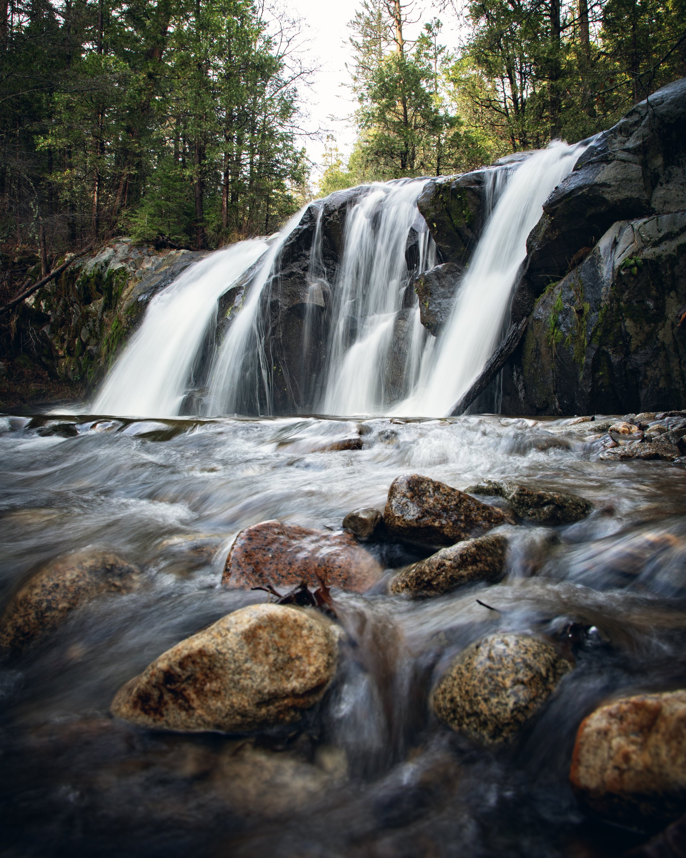 Exploring the Waterfalls of Lewis Creek Trail - Oakhurst, CA — Flying ...
